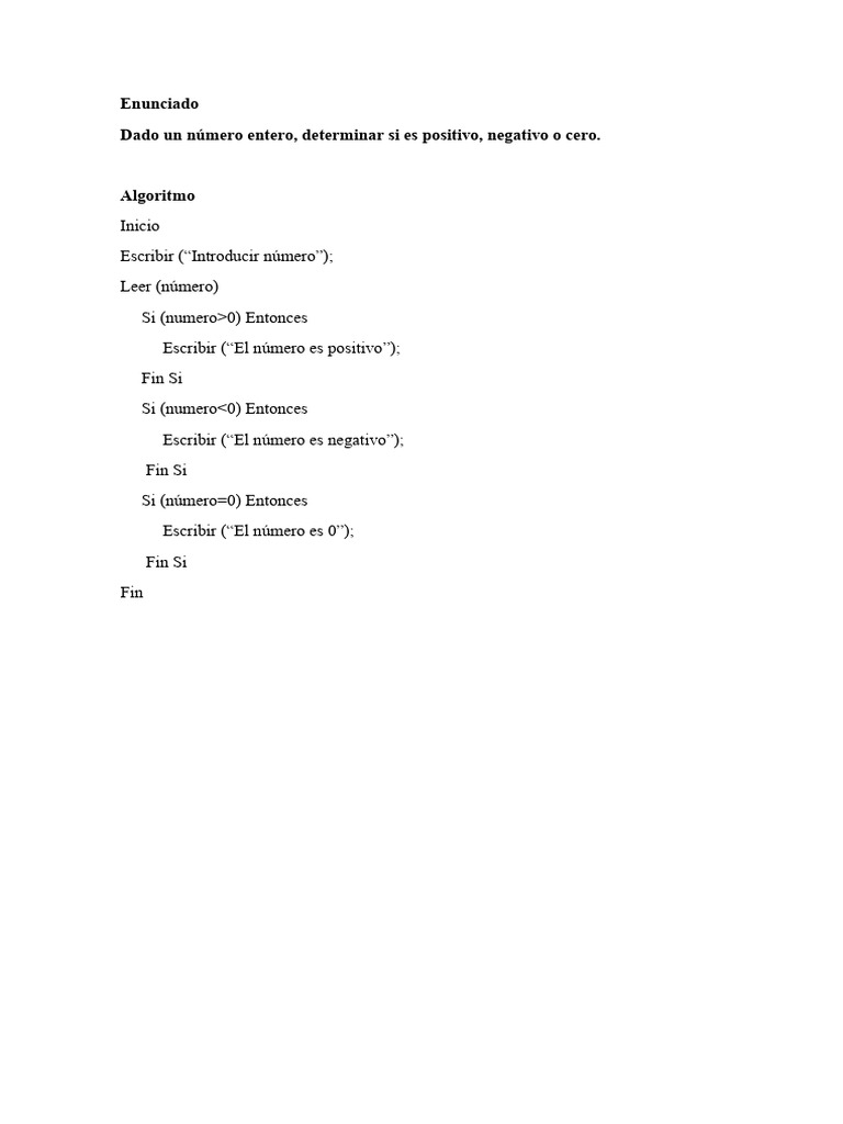 Algoritmo y Pseudocodigo | PDF