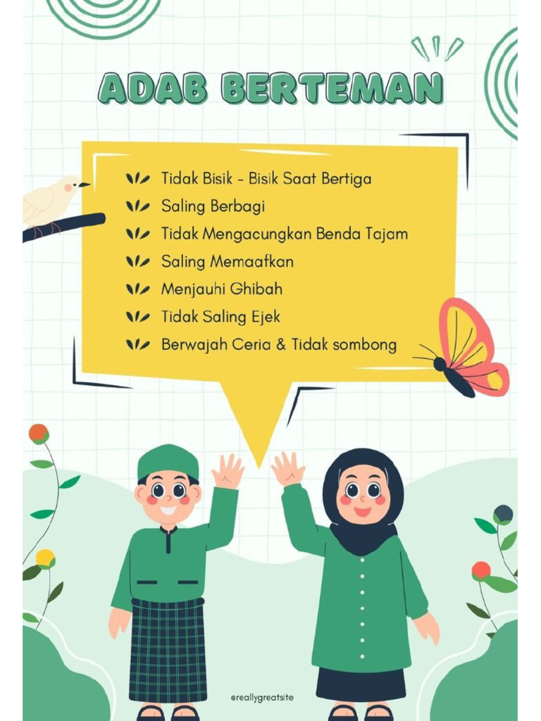 Adab Berteman | PDF