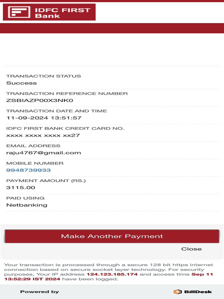 Idfc First Bank | PDF