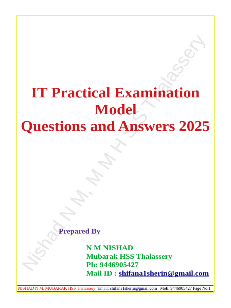 Inkscape & QGIS Exam Guide 2025 | PDF | Software | Computing