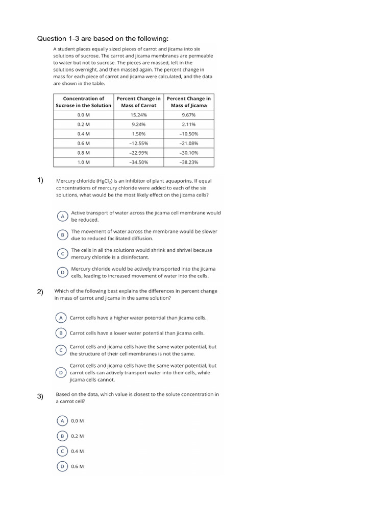 Cell Structure and Function | PDF