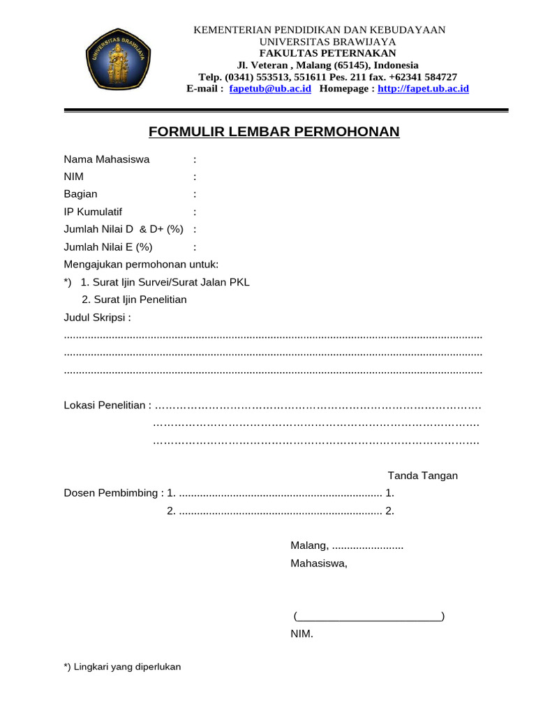 6.Formulir-lembar_permohonan_skripsi | PDF