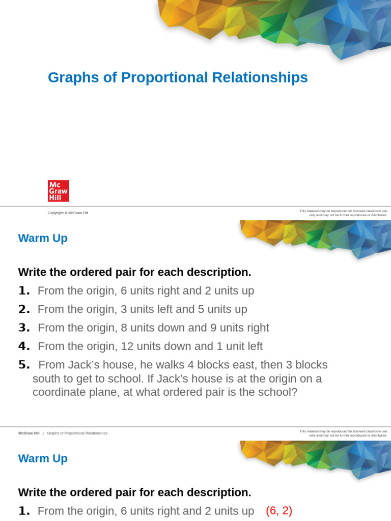 04 GraphsofProportionalRelationships AD | PDF | Mathematics | Quantity