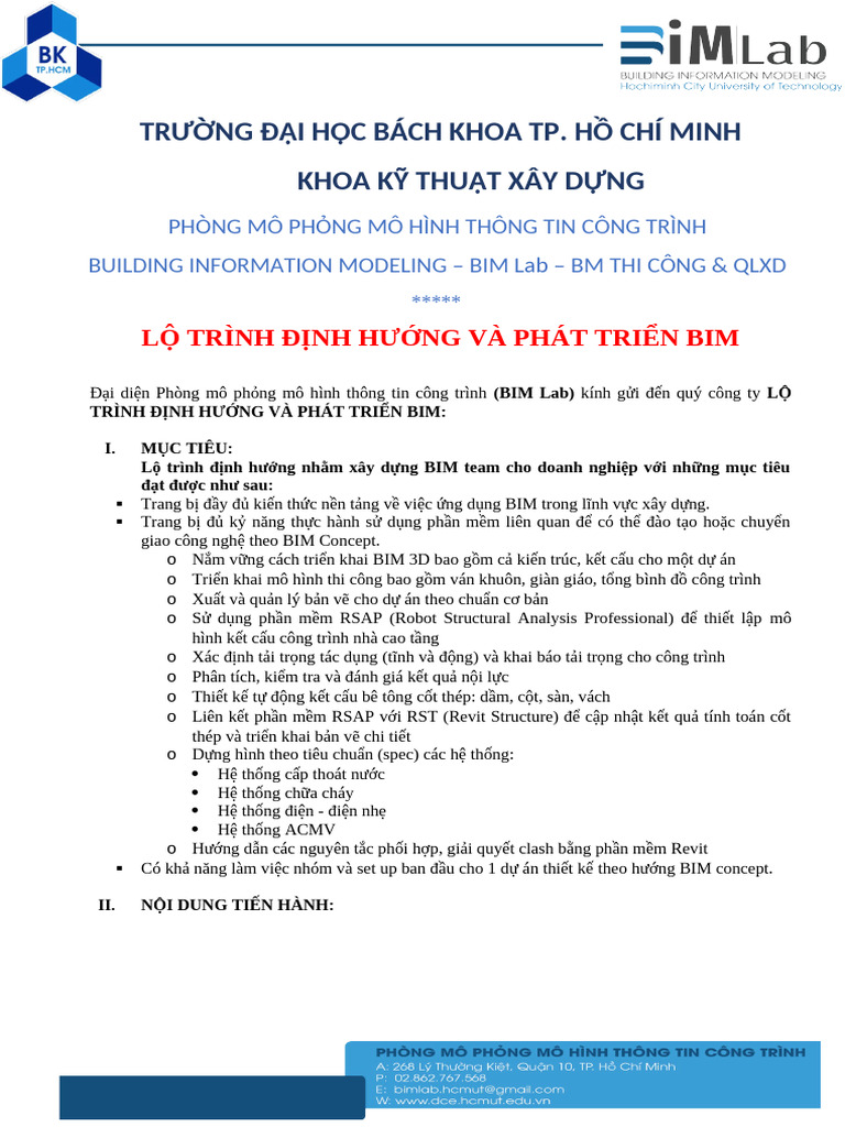 2019.05.09.BIMLAB LO TRINH DINH HUONG BIM | PDF
