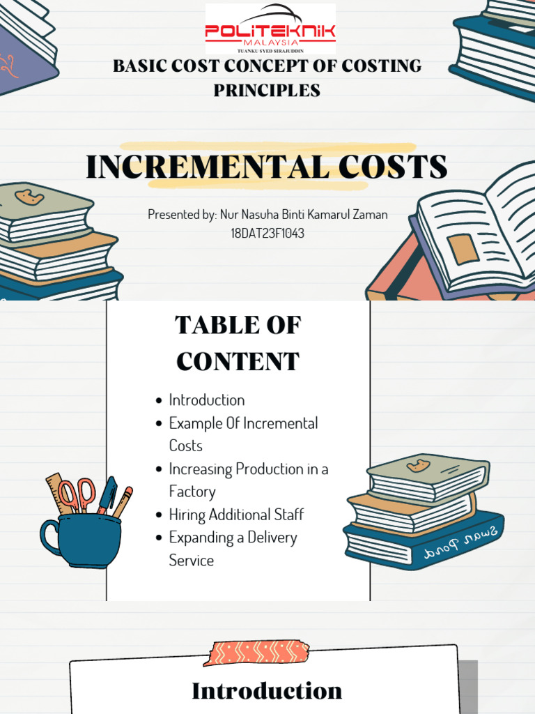 Incremental Cost Analysis | PDF