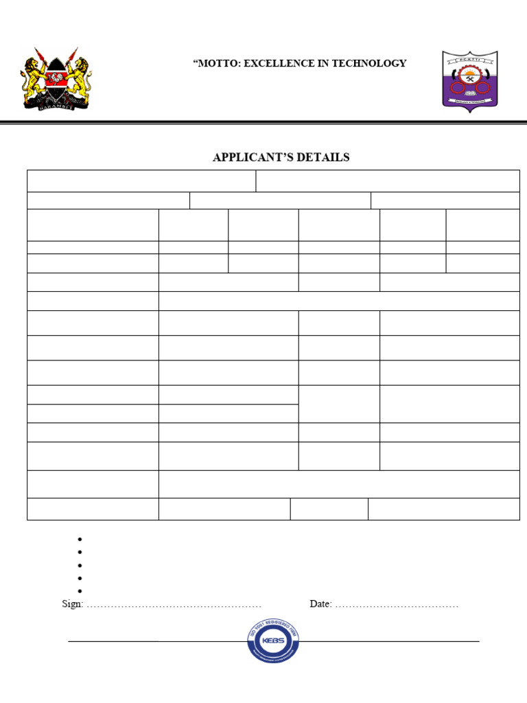 Application Form Revised (1) | PDF
