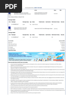 IndiGo Sample Ticket | PDF