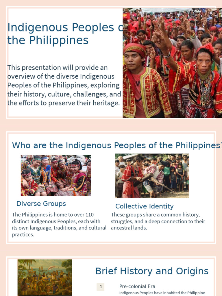Overview of Indigenous Peoples in the Philippines | PDF | Indigenous ...