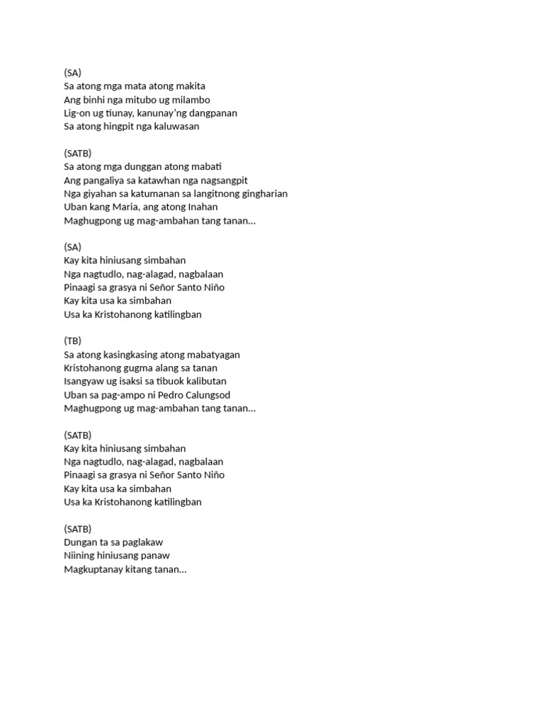 Hiniusang Simbahan | PDF