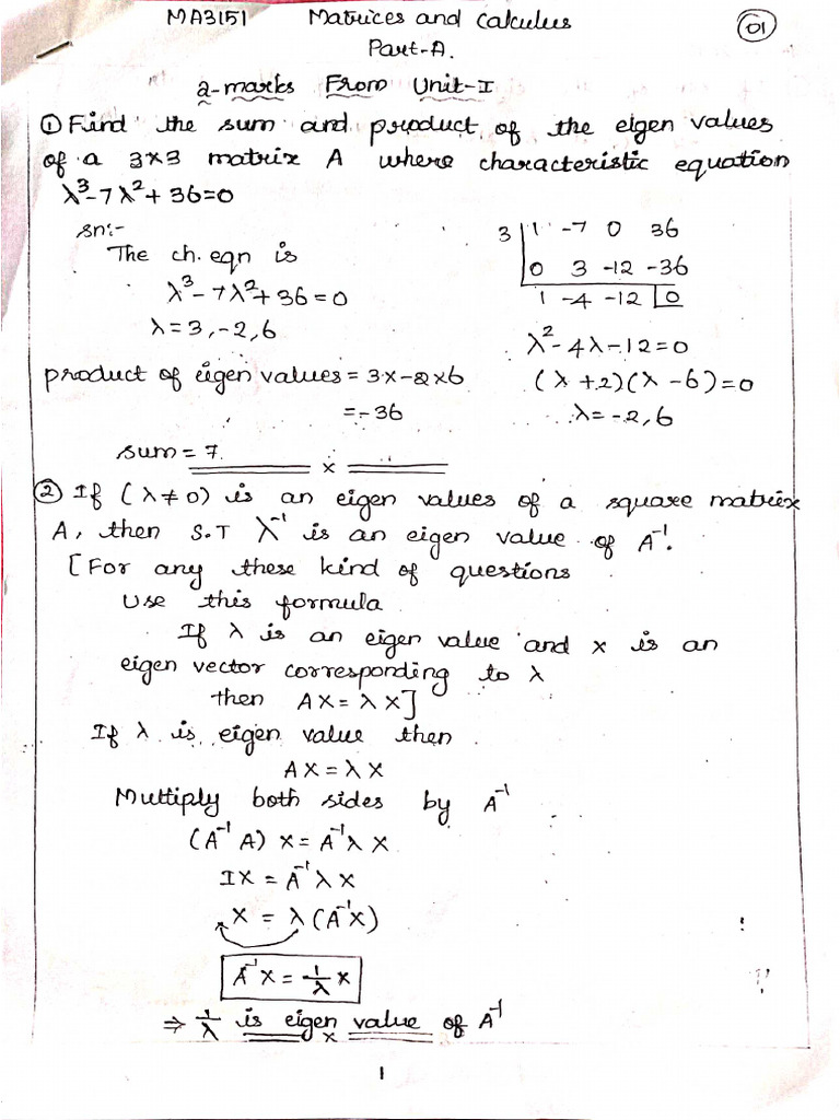 Maths Questions Answers Keys | PDF
