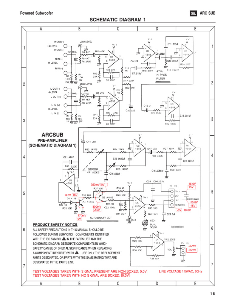 JBL Arc-Sub | PDF