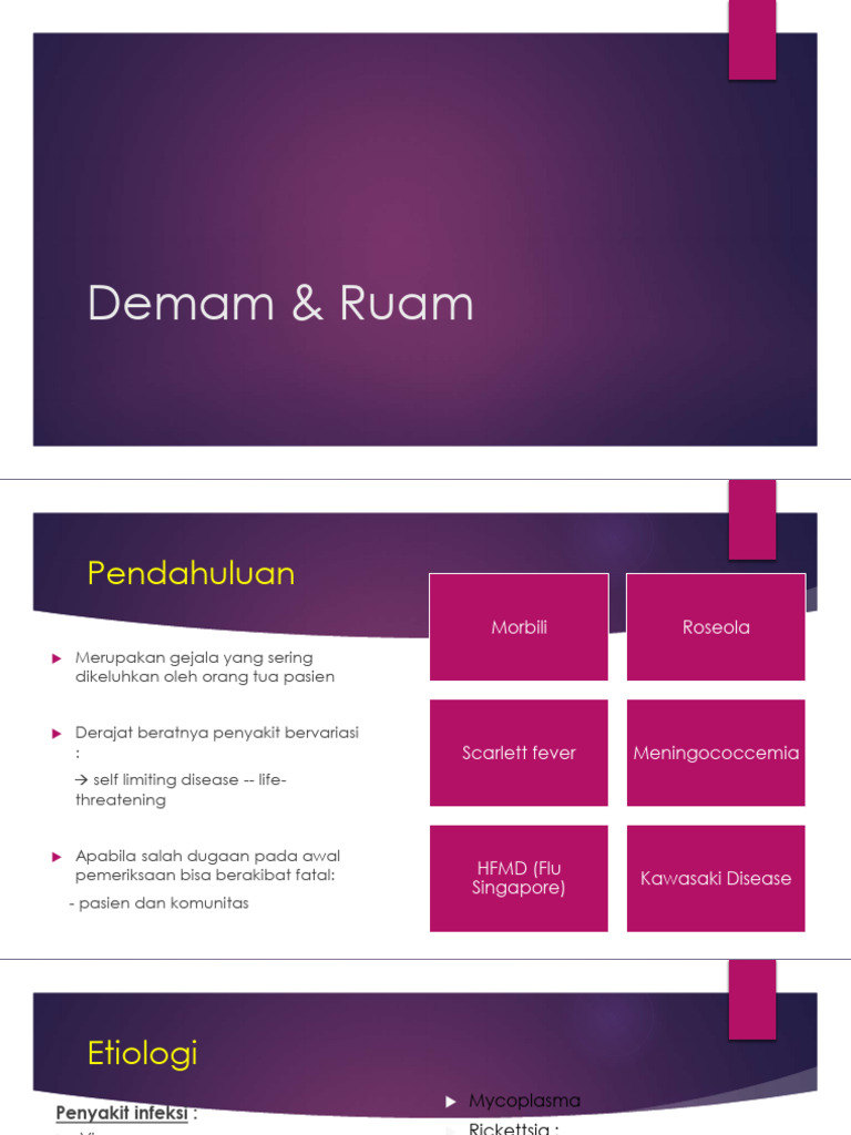 DEMAM DAN RUAM | PDF