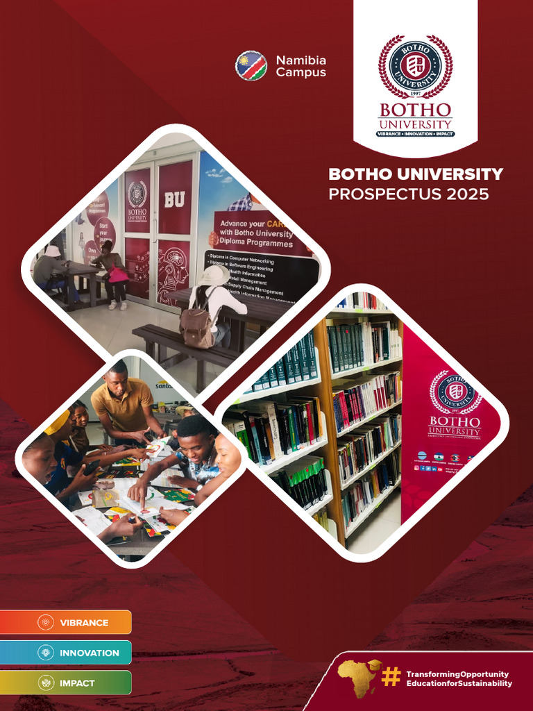 Botho University 2025 Prospectus Overview | PDF | Computer Network | Retail