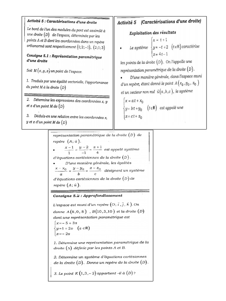 Cours Page 7 SA1 | PDF