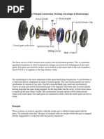Double Cone Synchronizer For Vehicle Transmission | PDF | Gear ...