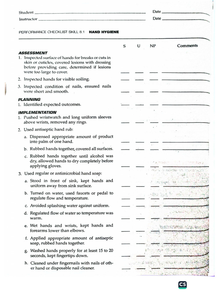 Hand Washing 1 | PDF