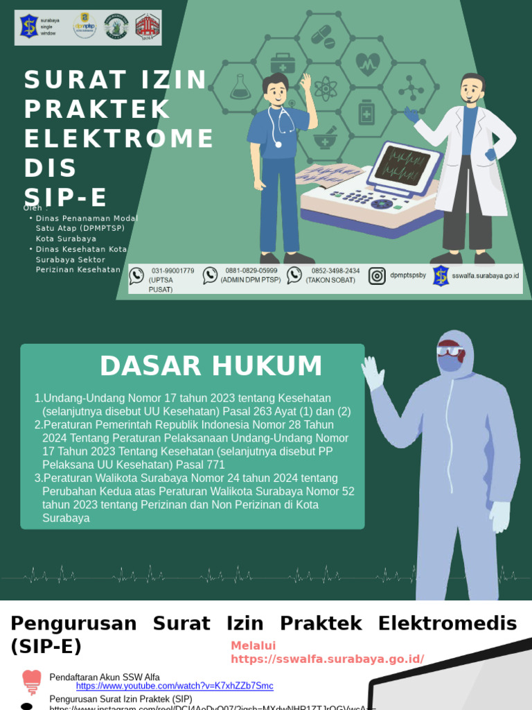 Pengurusan SIP Elektromedis Surabaya | PDF