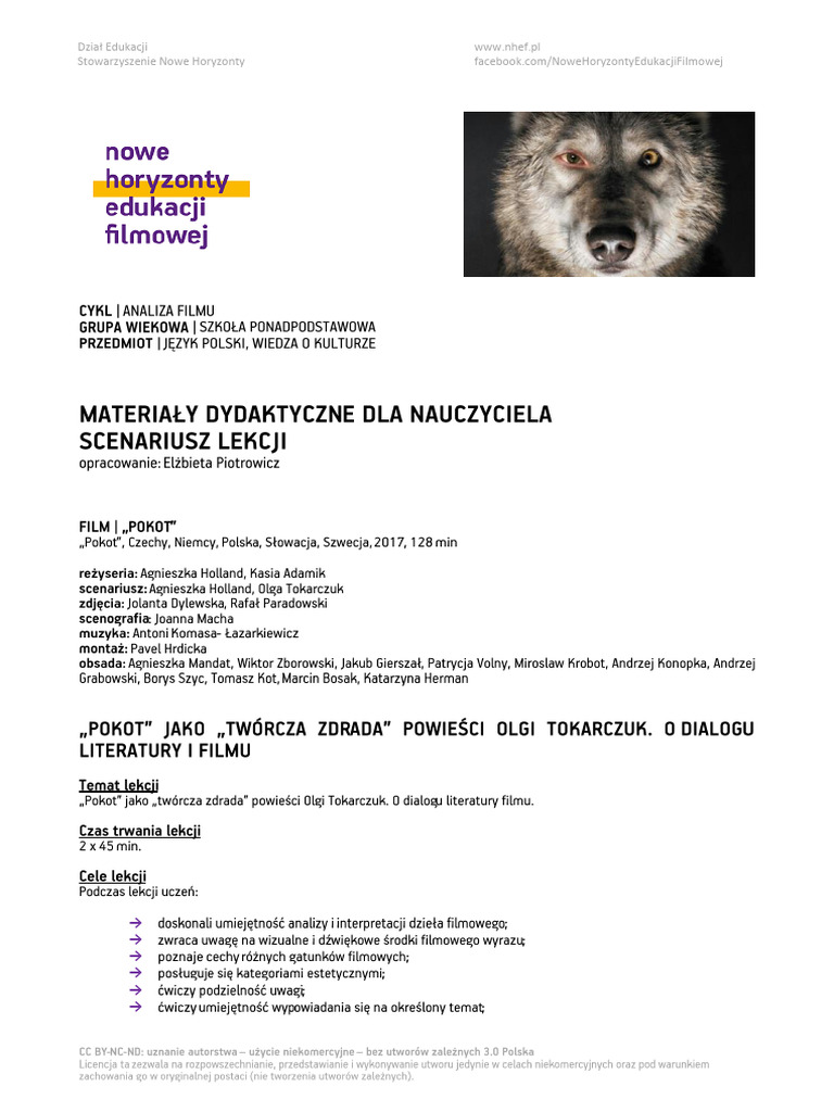 Pokot Scenariusz | PDF