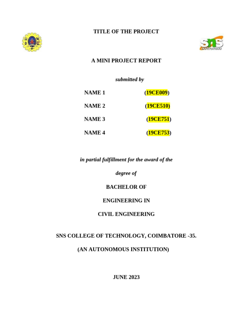 Mini Project Format | PDF | Home Automation | Internet Of Things