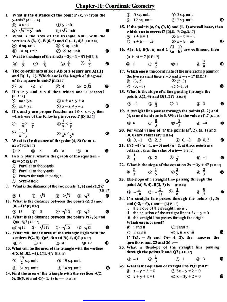 11th Chapter Mcq Note | PDF