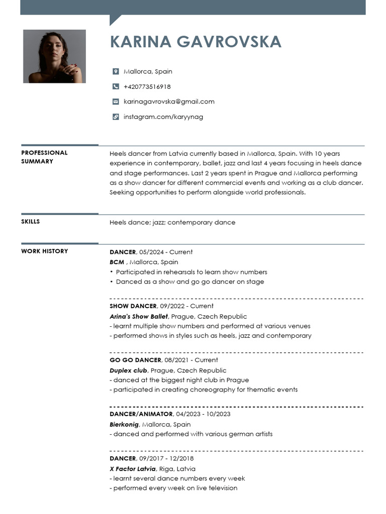 Karina Gavrovska CV (7) | PDF