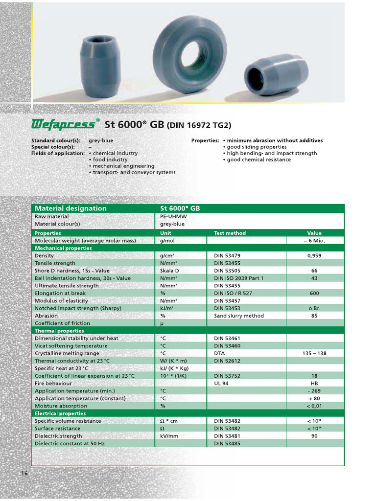 ST 6000 GB-data Sheet | PDF