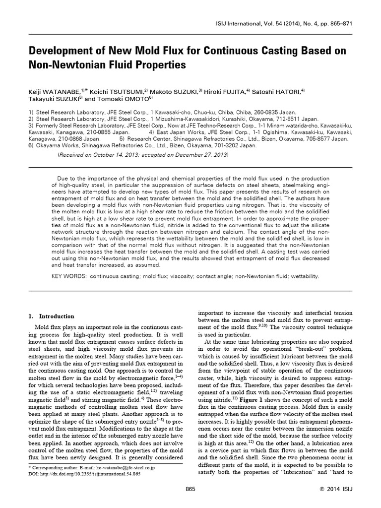 54_865 | PDF | Viscosity | Shear Stress