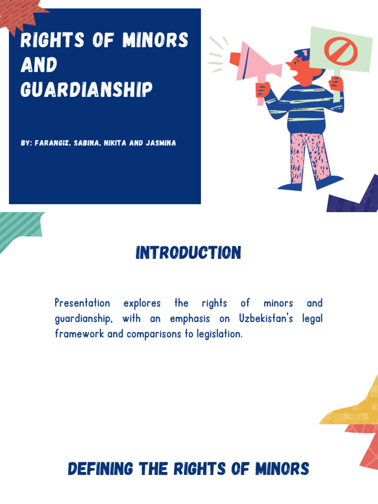 Rights of Minors and Guardianship | PDF | Child Neglect | Child Abuse