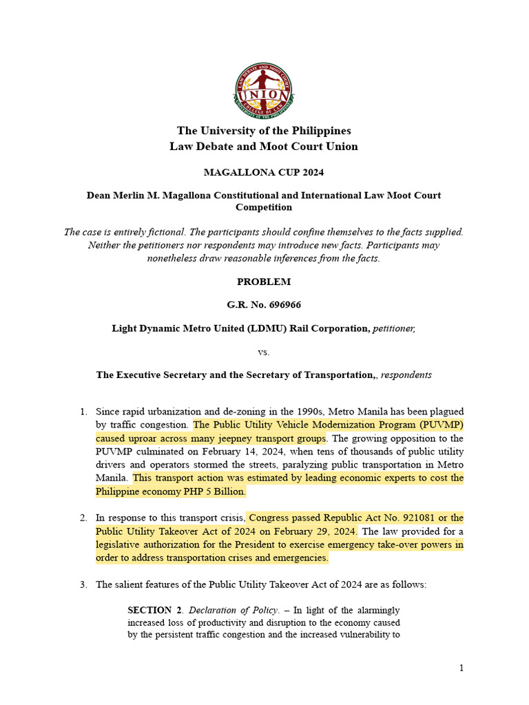 Magallona Cup 2024 Problem | PDF | Investing | Economies