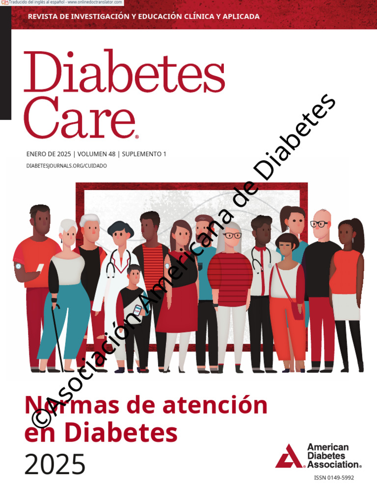 Guía ADA 2025 ESPAÑOL | PDF | Diabetes | Obesidad