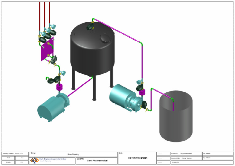 Sami-Shop Drawing Solvent Transfer 09-02-2024-Manufacturing Room | PDF