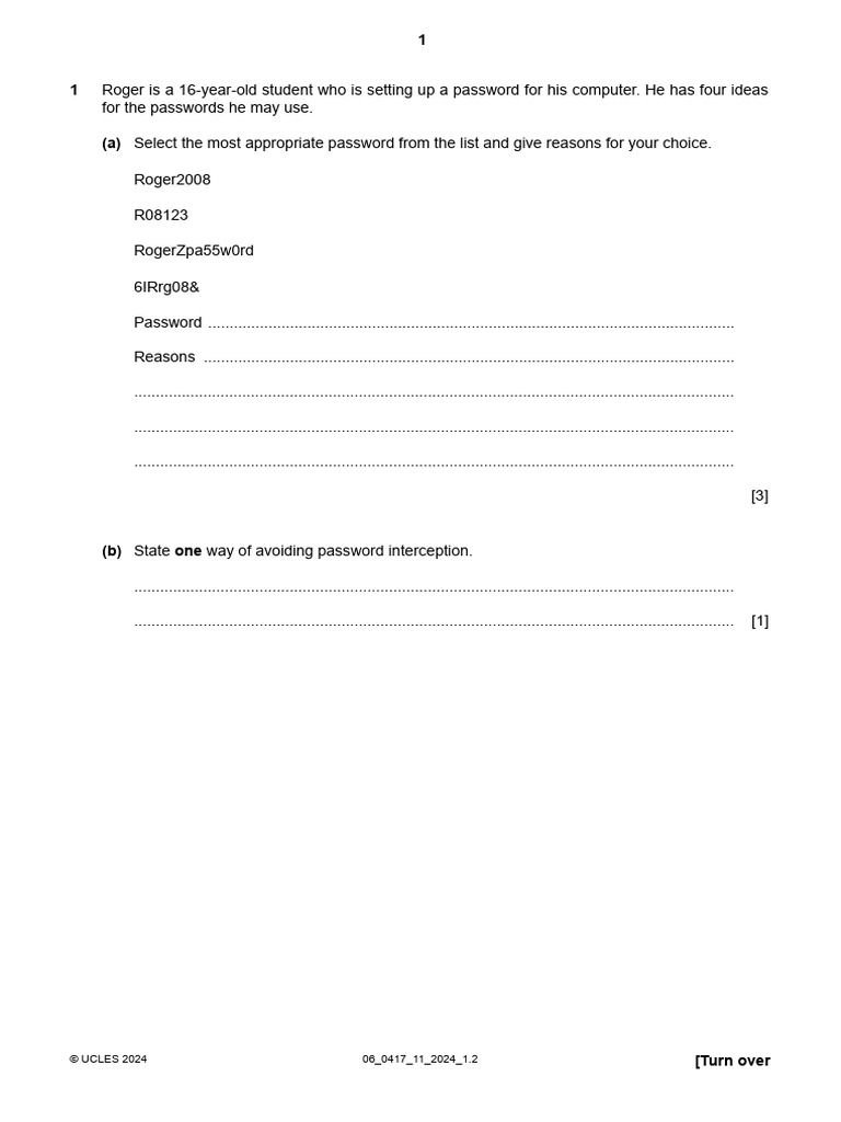 Safety & Security Worksheet | PDF | Password | Antivirus Software
