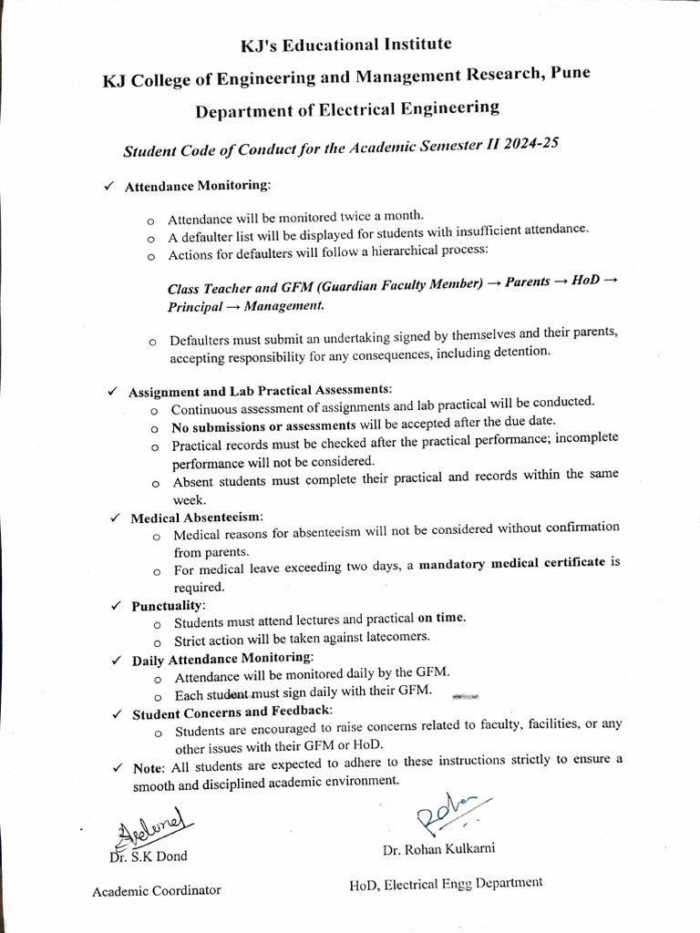 Electrical Notice Board | PDF