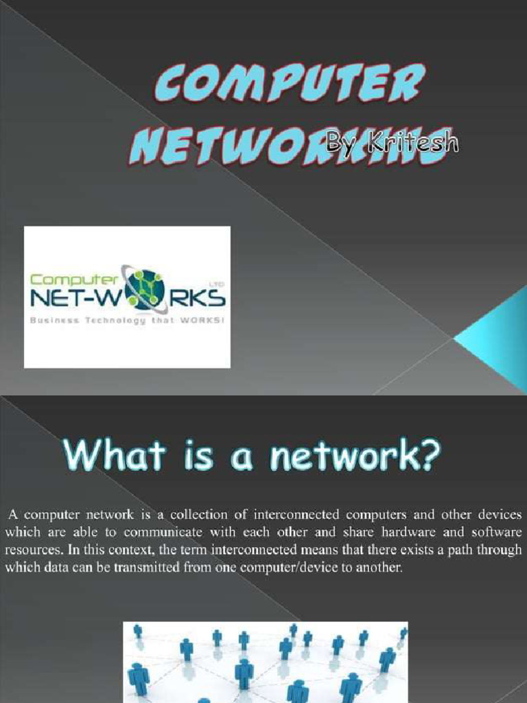 Computer Networking Class 12 | PDF