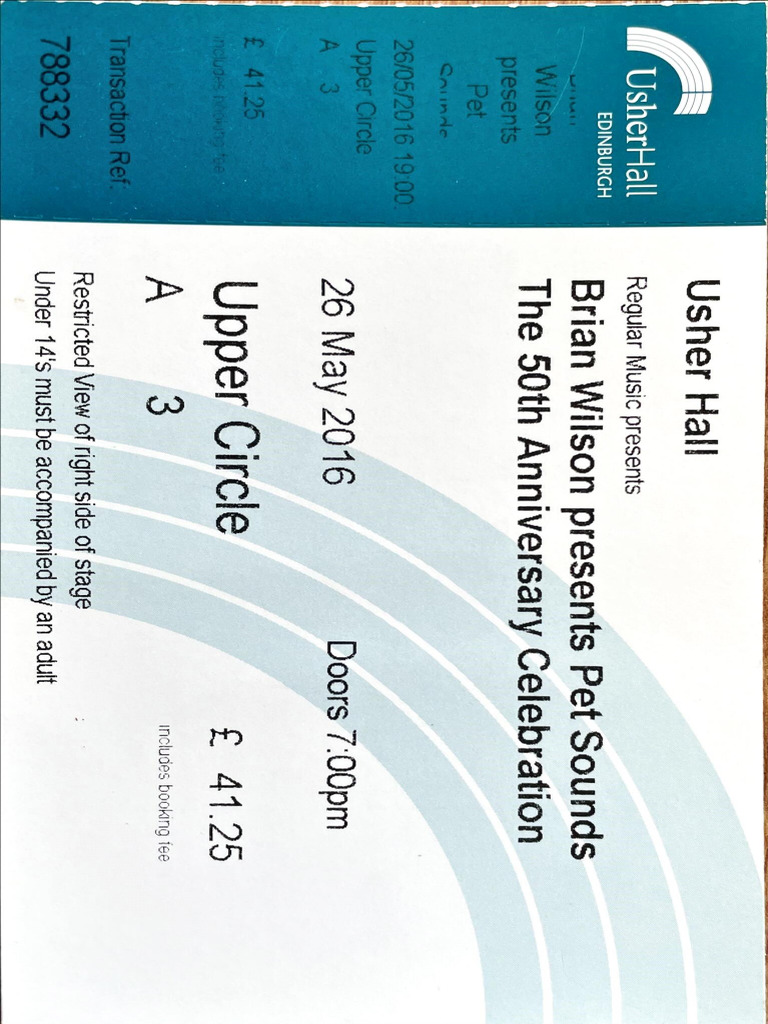 Brian Wilson, Edinburgh 2016 | PDF