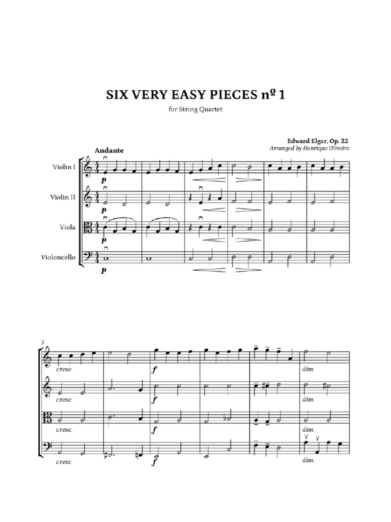 Six Very Easy Pieces No. 1 | PDF