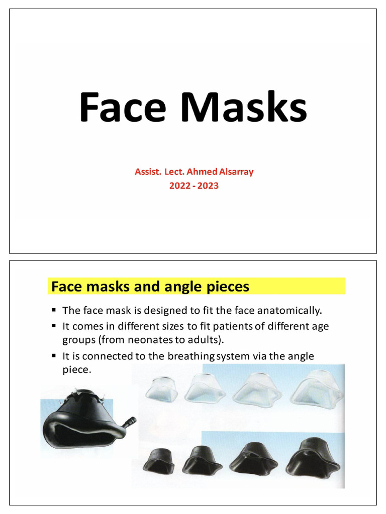 Face Masks | PDF