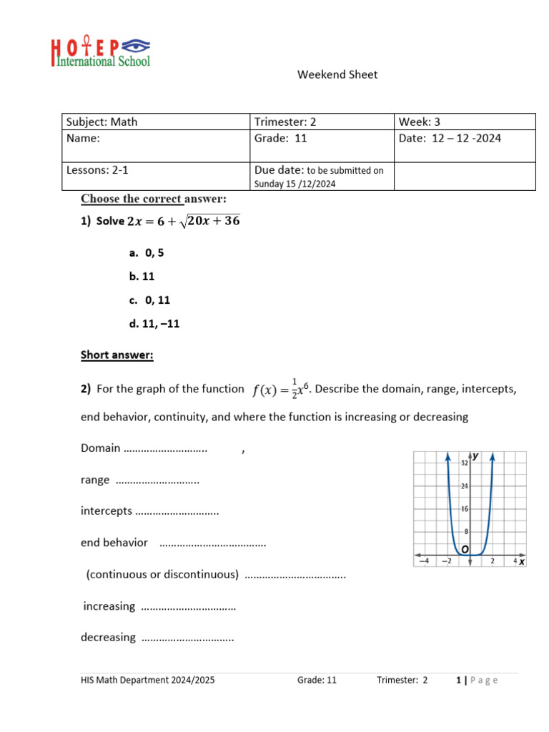 W3weekend Sheet (2-1) | PDF