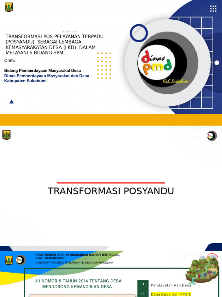 Transformasi Posyandu 2024 | PDF