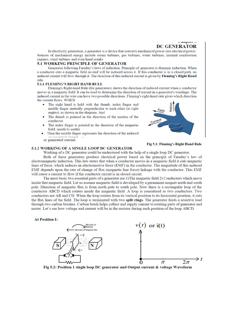 DC Generator | PDF