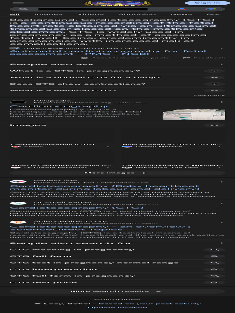 CTG Meaning Medical - Google Search | PDF | Pregnancy | Obstetrics