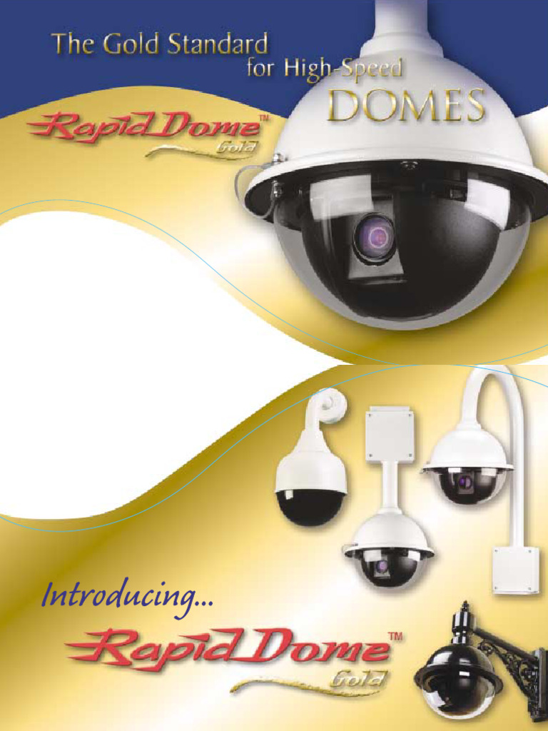 Catálogo Rapid dome ademco | PDF | Camera | Electronics