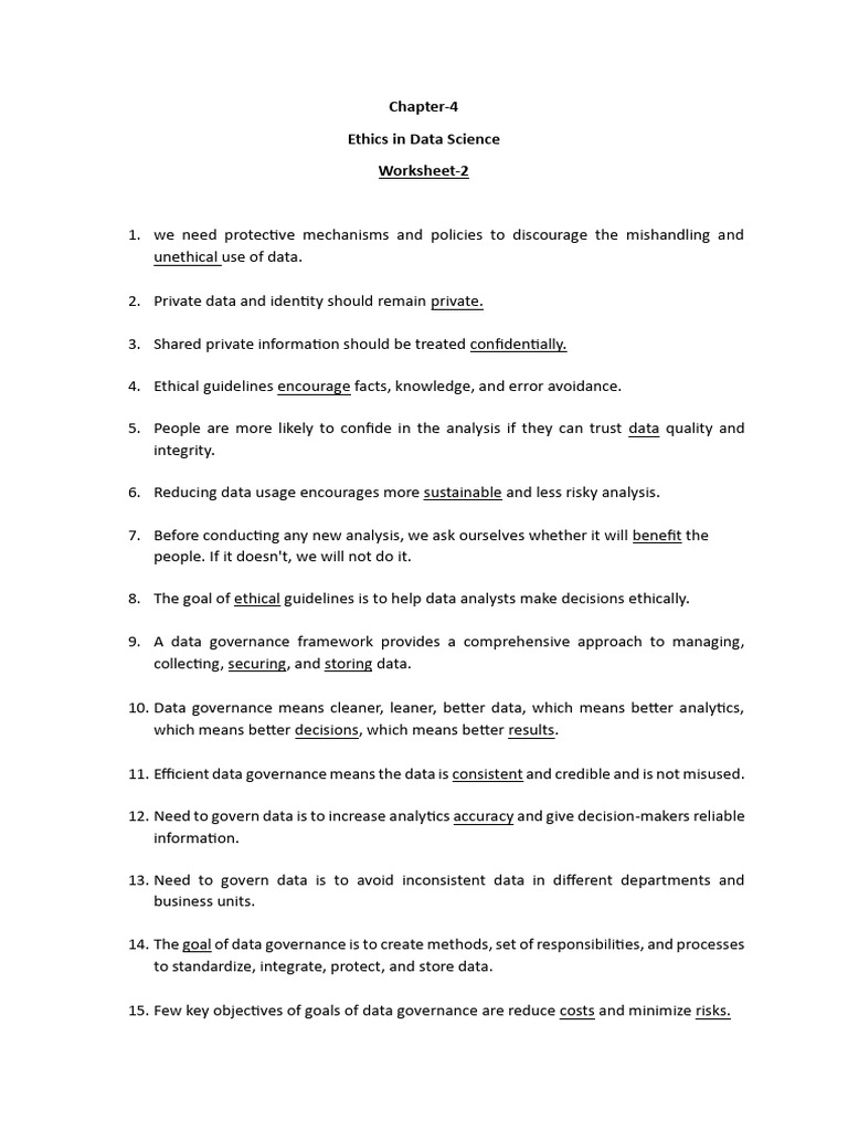 Ch-4 (WS2) With Answers | PDF