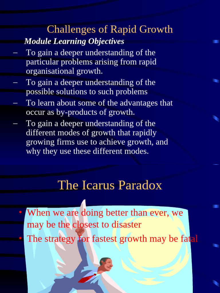 Challenges of Rapid Growth | PDF | Franchising | Business