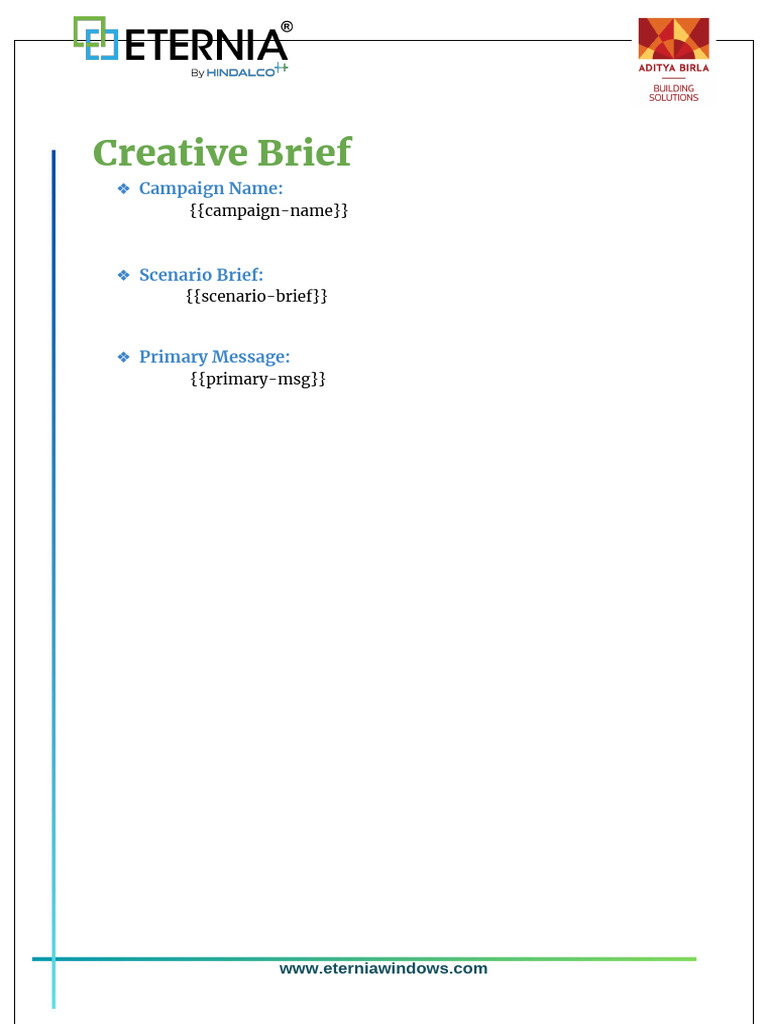 Creative Breif | PDF