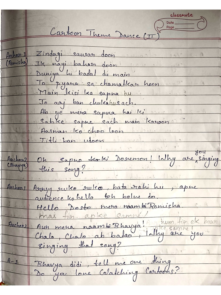 Cartoon Theme Anchoring | PDF