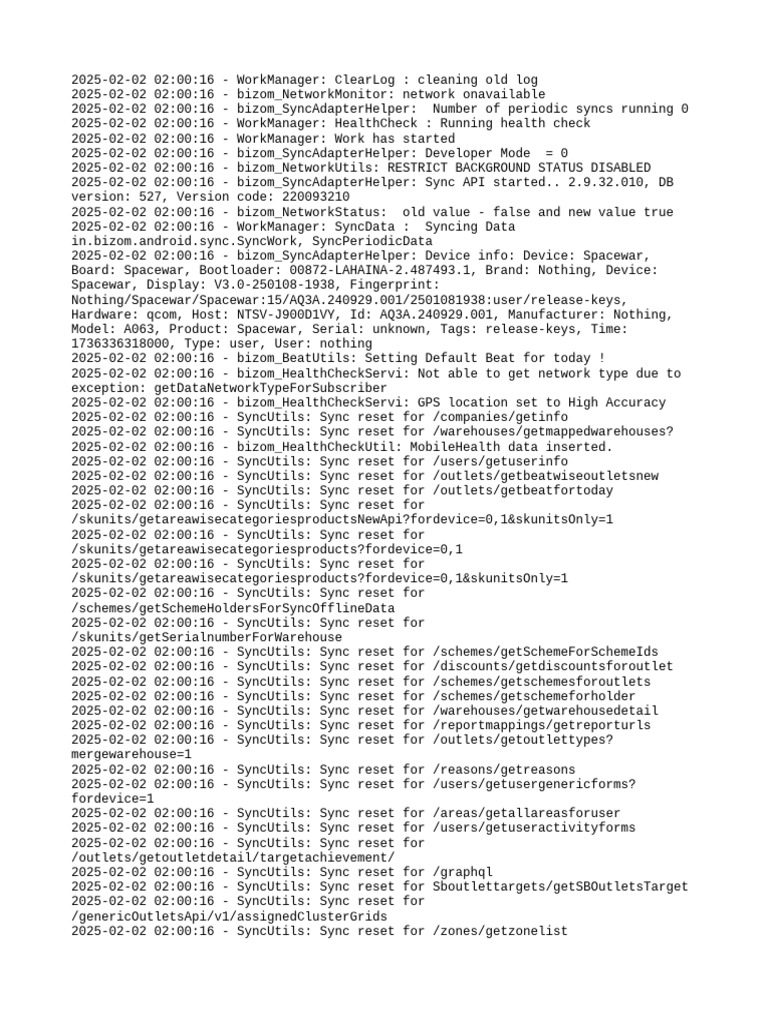 Logg_20250202 | PDF | Information Technology | Computer Engineering