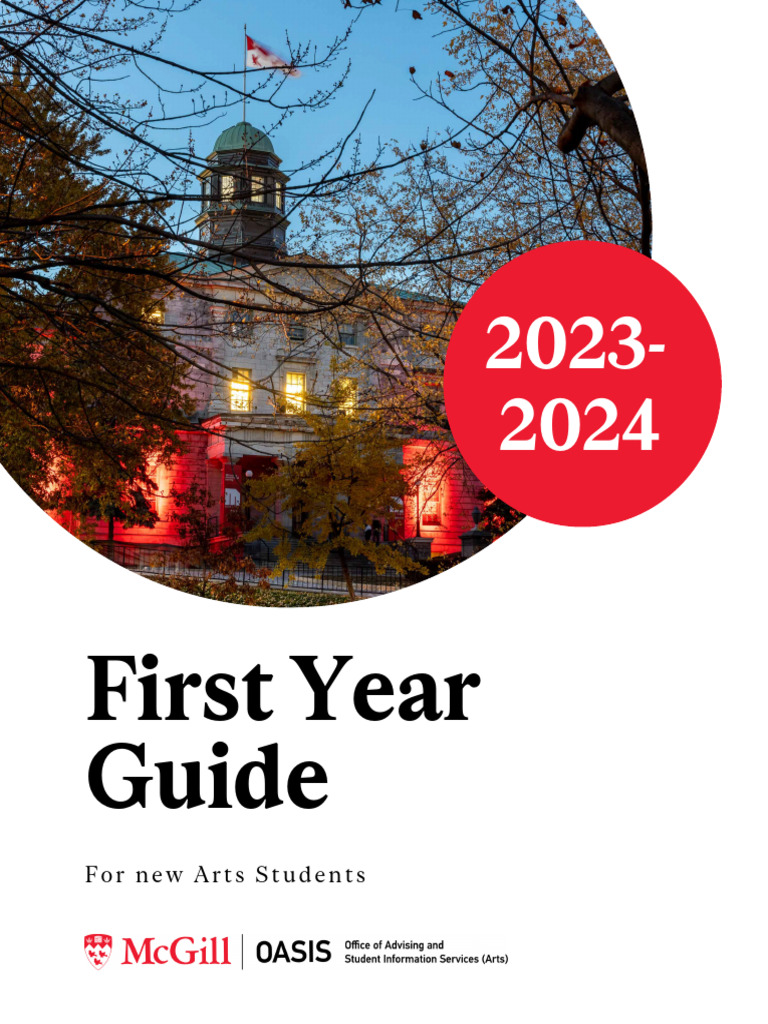 Mcgill first year info | PDF | Higher Education | Educational Stages