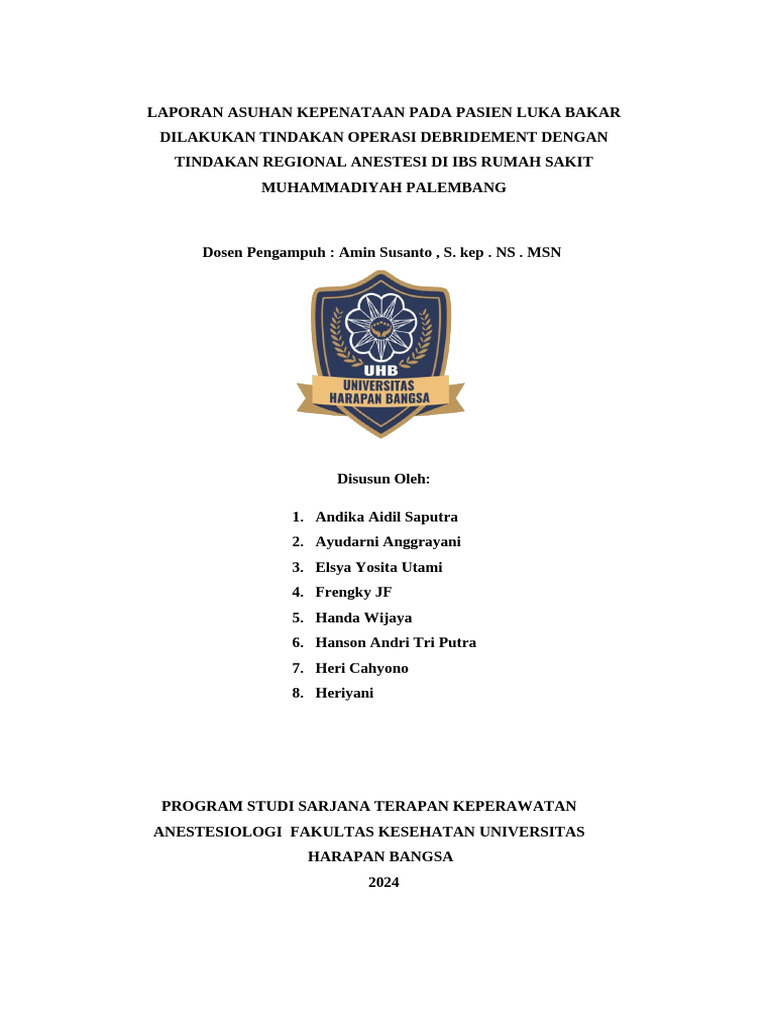 Askan Luka Bakar Kelompok 1 | PDF