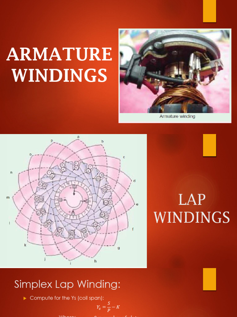 Simplex-Lap-and-Wave-Winding | PDF | Manufactured Goods | Electric Power